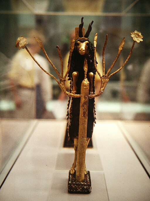 Ram in a Thicket - Ancient Sumerian Artifact, Sumerian Art, Ancient ...